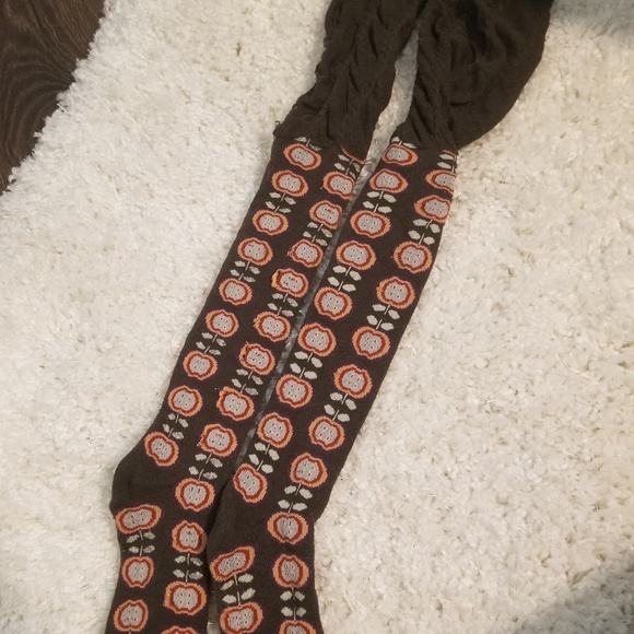 Matilda Jane | Accessories | Rare Matilda Jane Long Apple Socks Xl ...